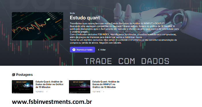Trading com dados